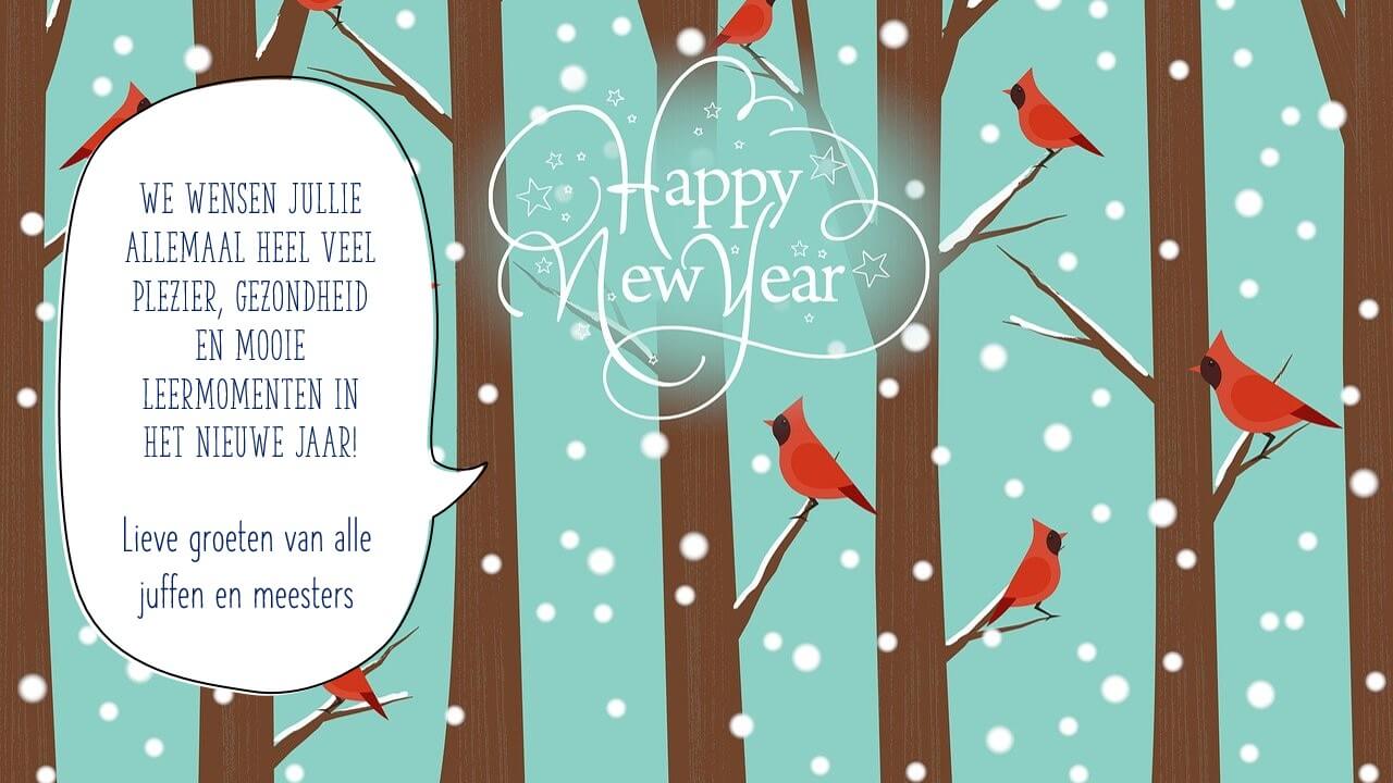 Beste wensen - OBS Meester Vos